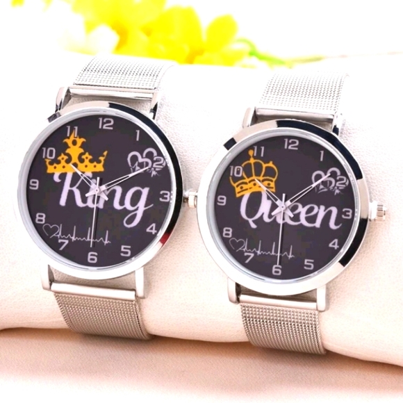 None | Accessories | New King And Queen Matching Watch Set | Poshmark